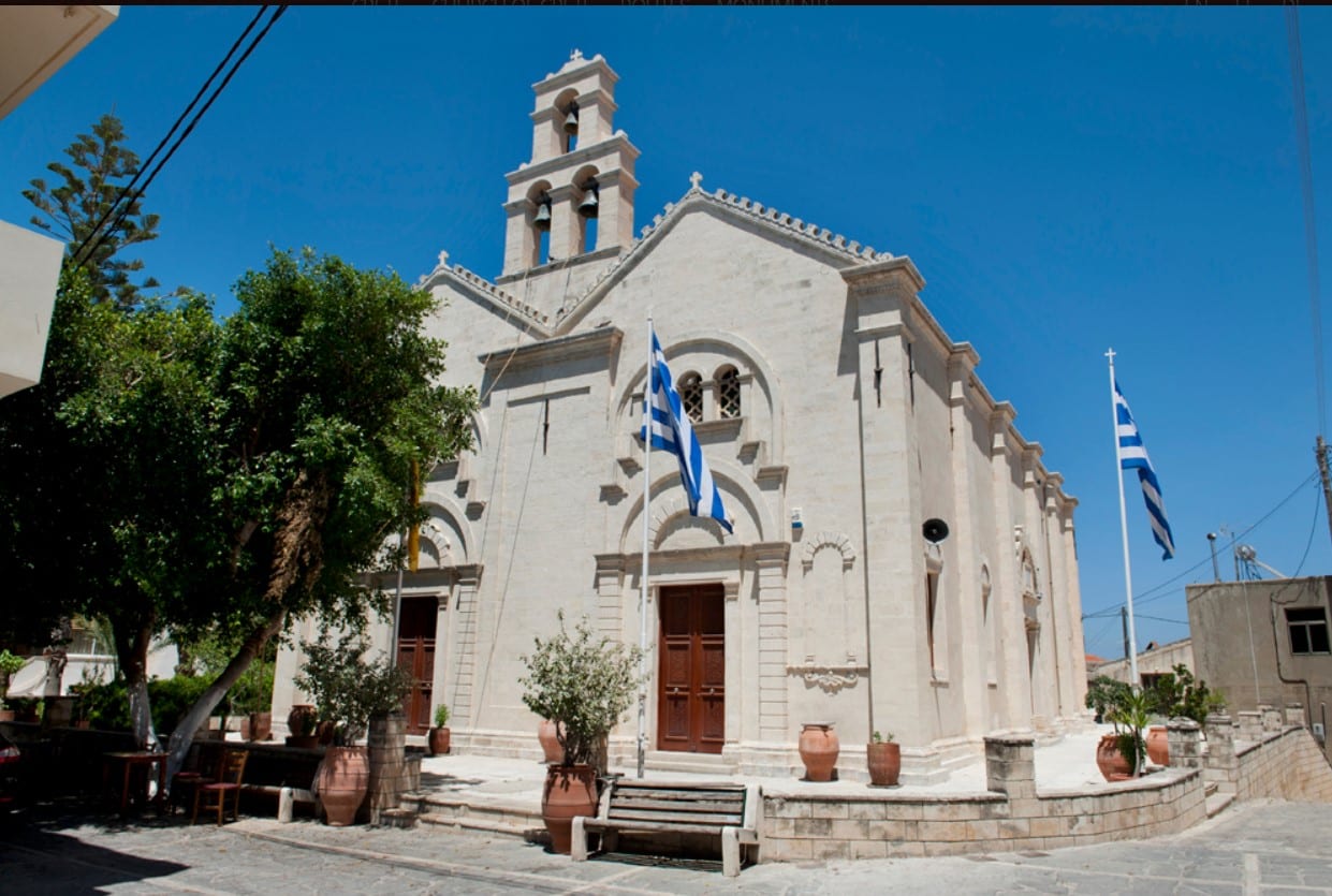 Episkopi (Heraklion) , rustig dorpje bij Heraklion - Kreta Griekenland